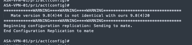 Upgrade ASA an Active/Standby Failover Pair Using the CLI - JMCristobal